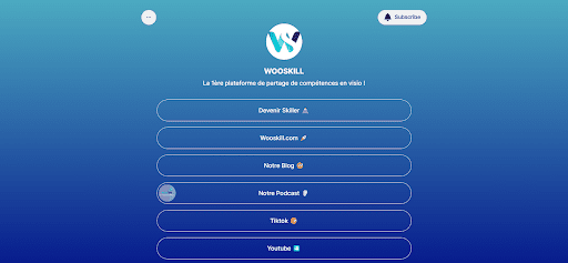 Optimisez votre profil en ligne avec Linktree gratuit - Wooskill Blog