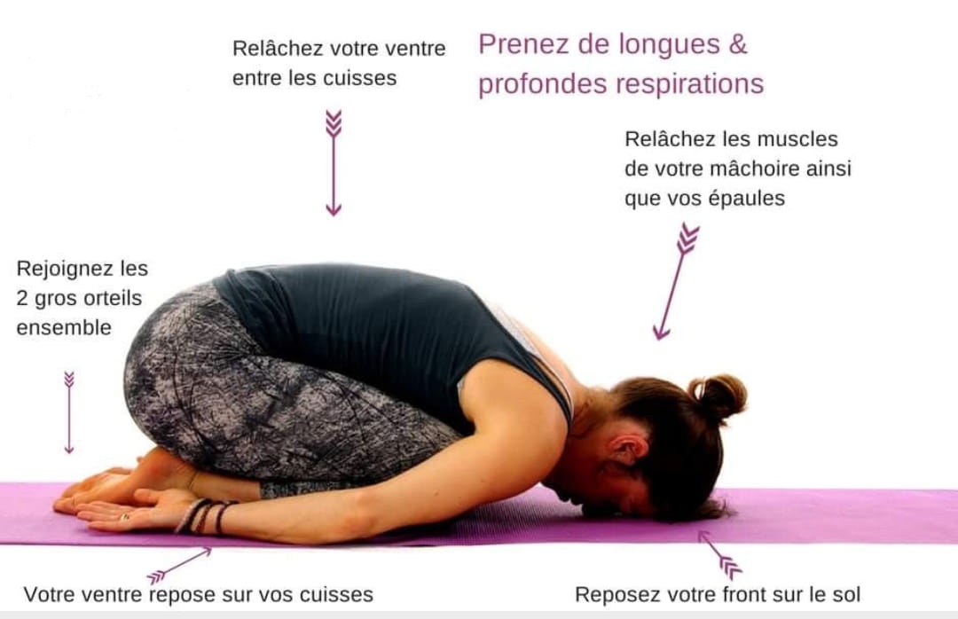 Techniques et alignement de la posture balasana - Wooskill Blog