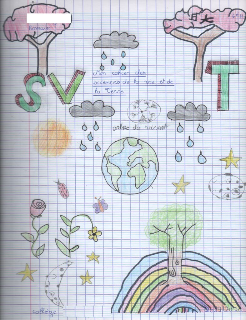 Page de garde svt à imprimer : tout savoir - Wooskill Blog