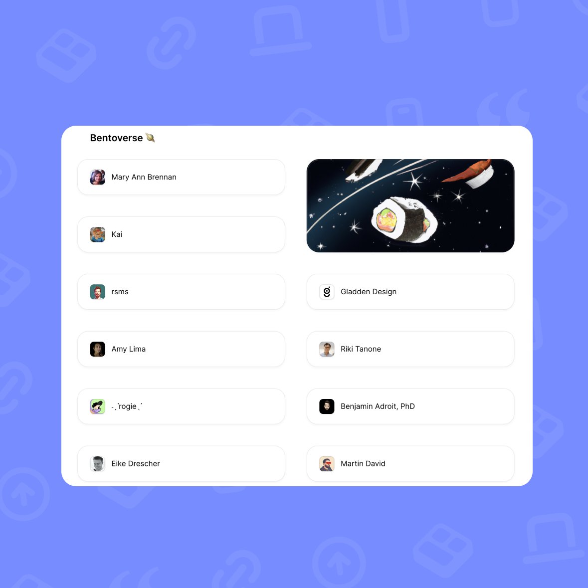 Bento.me : tous vos liens dans une bio ! - Wooskill Blog